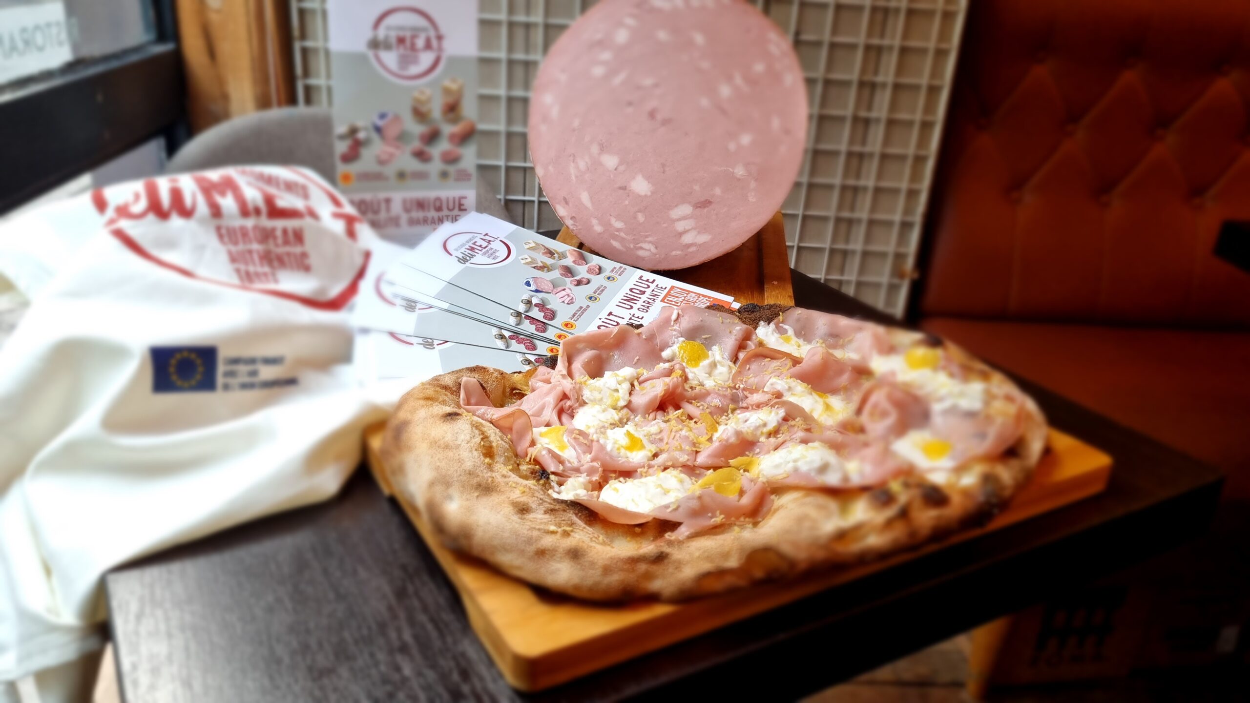 Pinsa Romana Felicità – Vale&Ale Restaurant – DELIMEAT